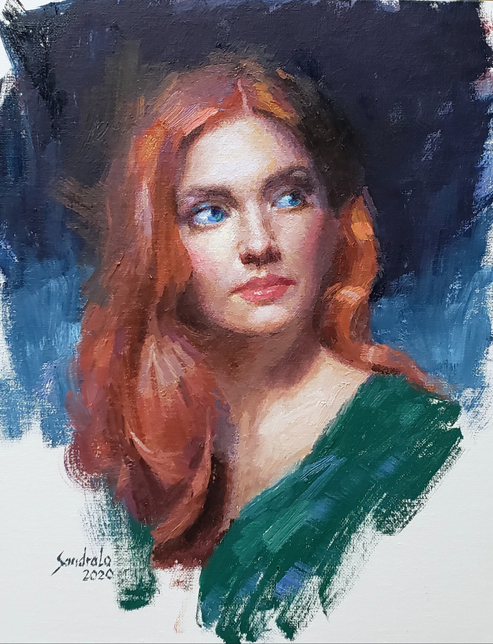 Girl in Green - Sandra Lo
