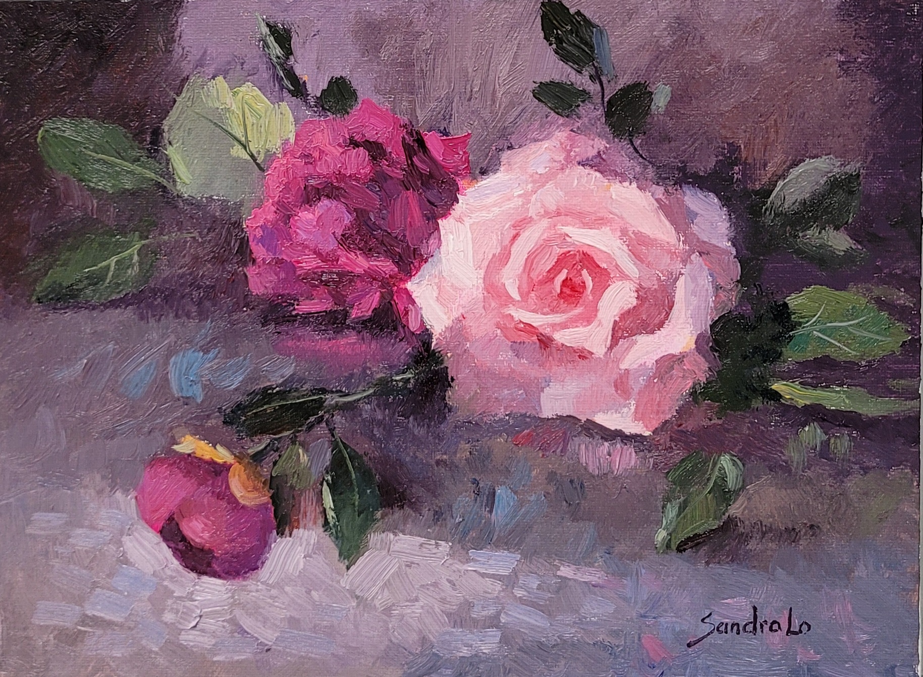 Pink roses - Sandra Lo